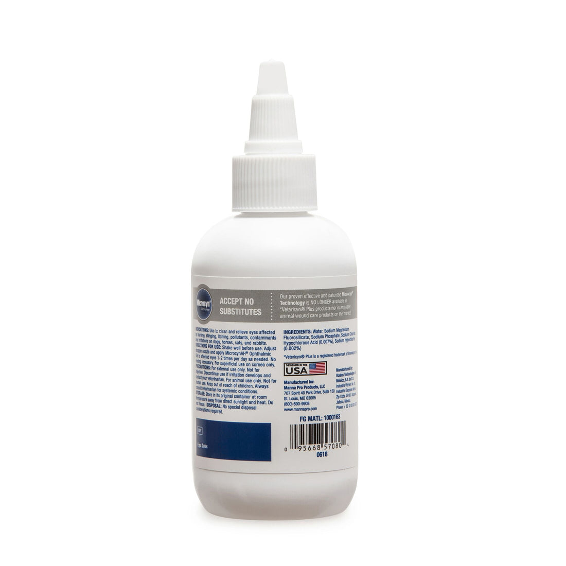 MicrocynAH® Ophthalmic Gel | MannaPro