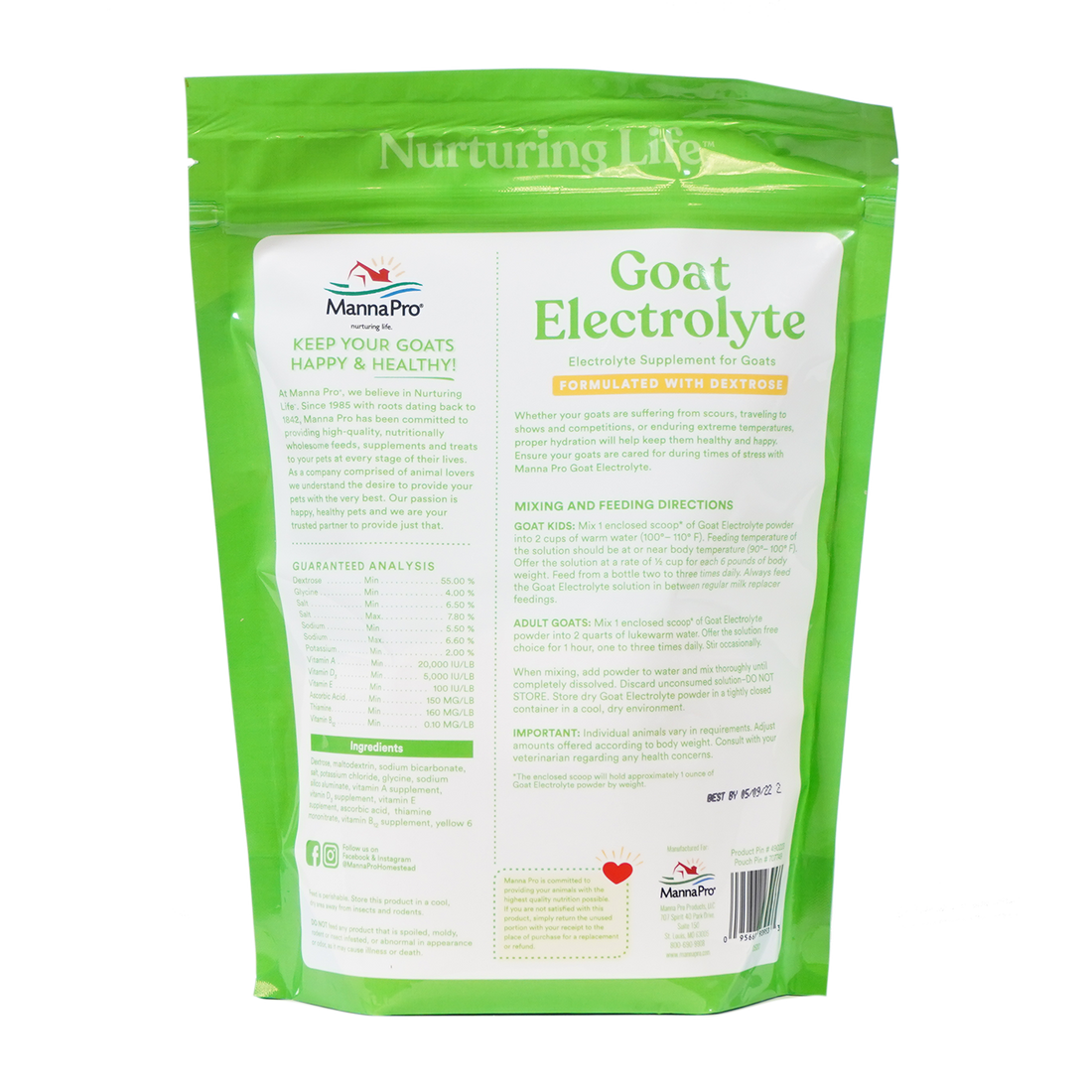 Goat Electrolyte | MannaPro