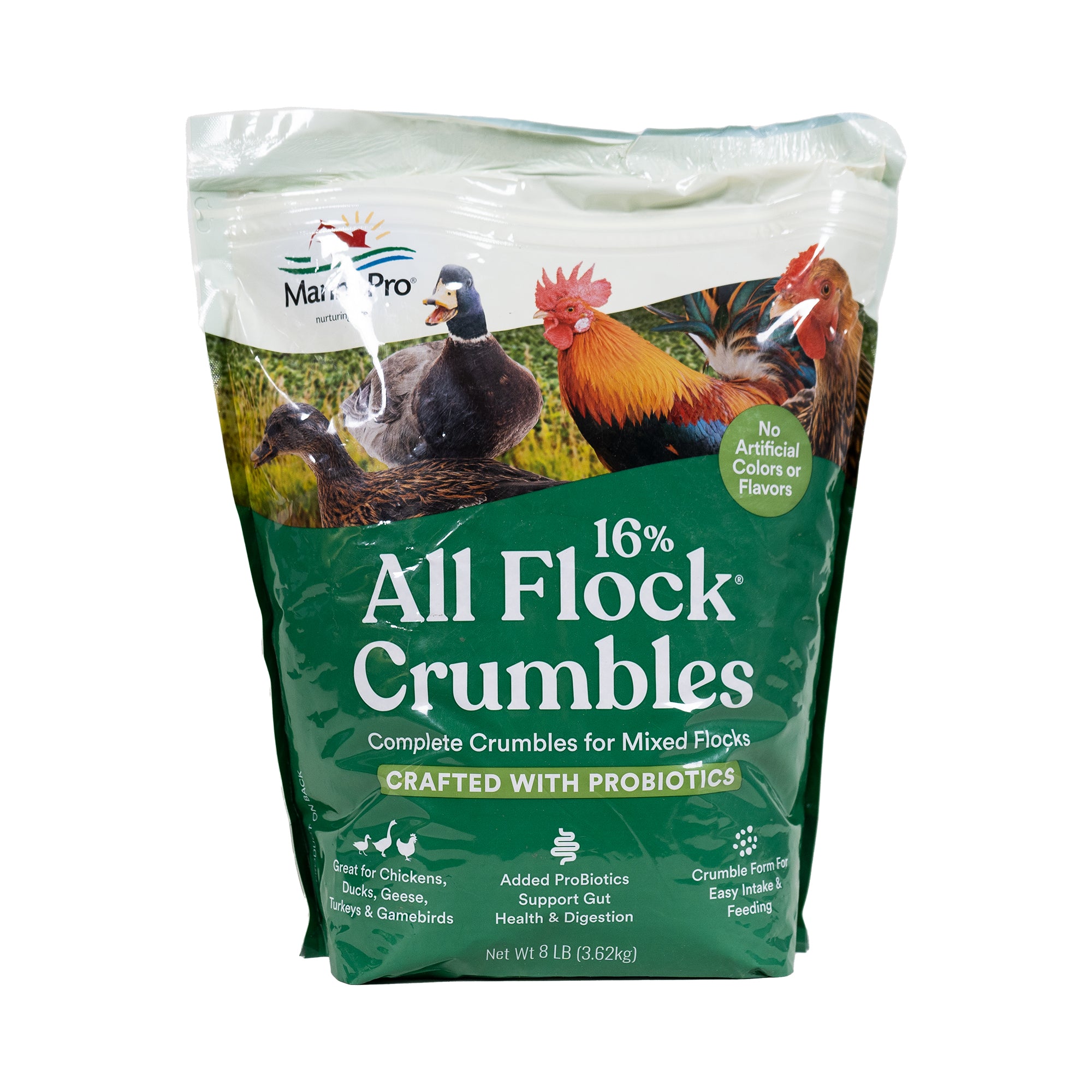 All Flock with Probiotic Crumble | MannaPro