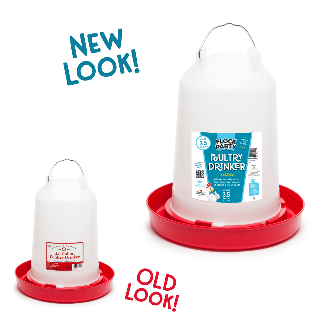 Flock Party Hanging Drinker, 3.5 Gallon | MannaPro