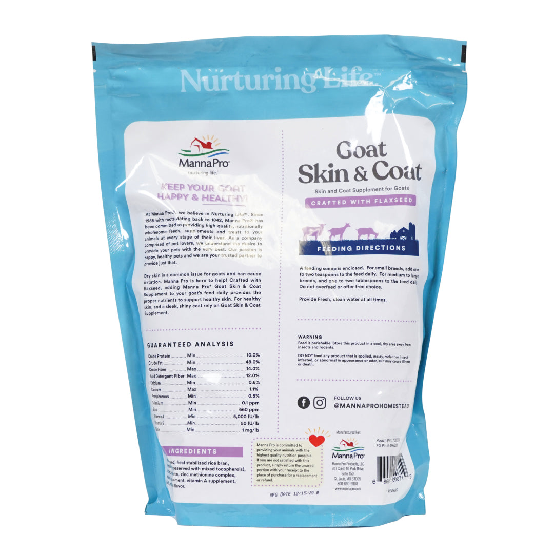 Goat Skin & Coat Supplement | MannaPro