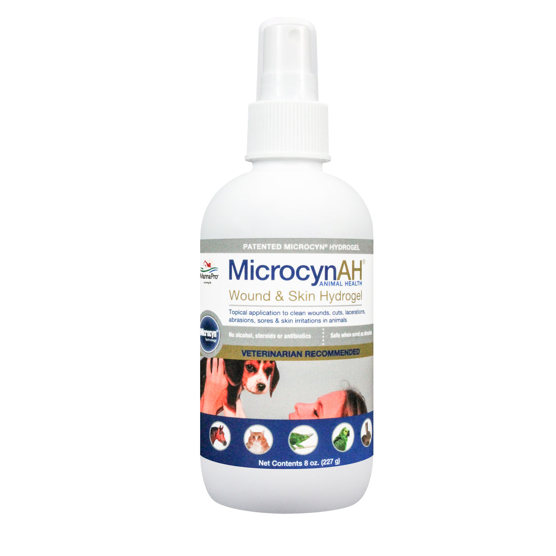 MicrocynAH® Wound & Skin Care Spray | MannaPro