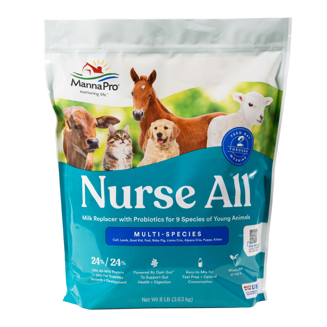 Nurse All® Multi-Species Milk Replacer | MannaPro