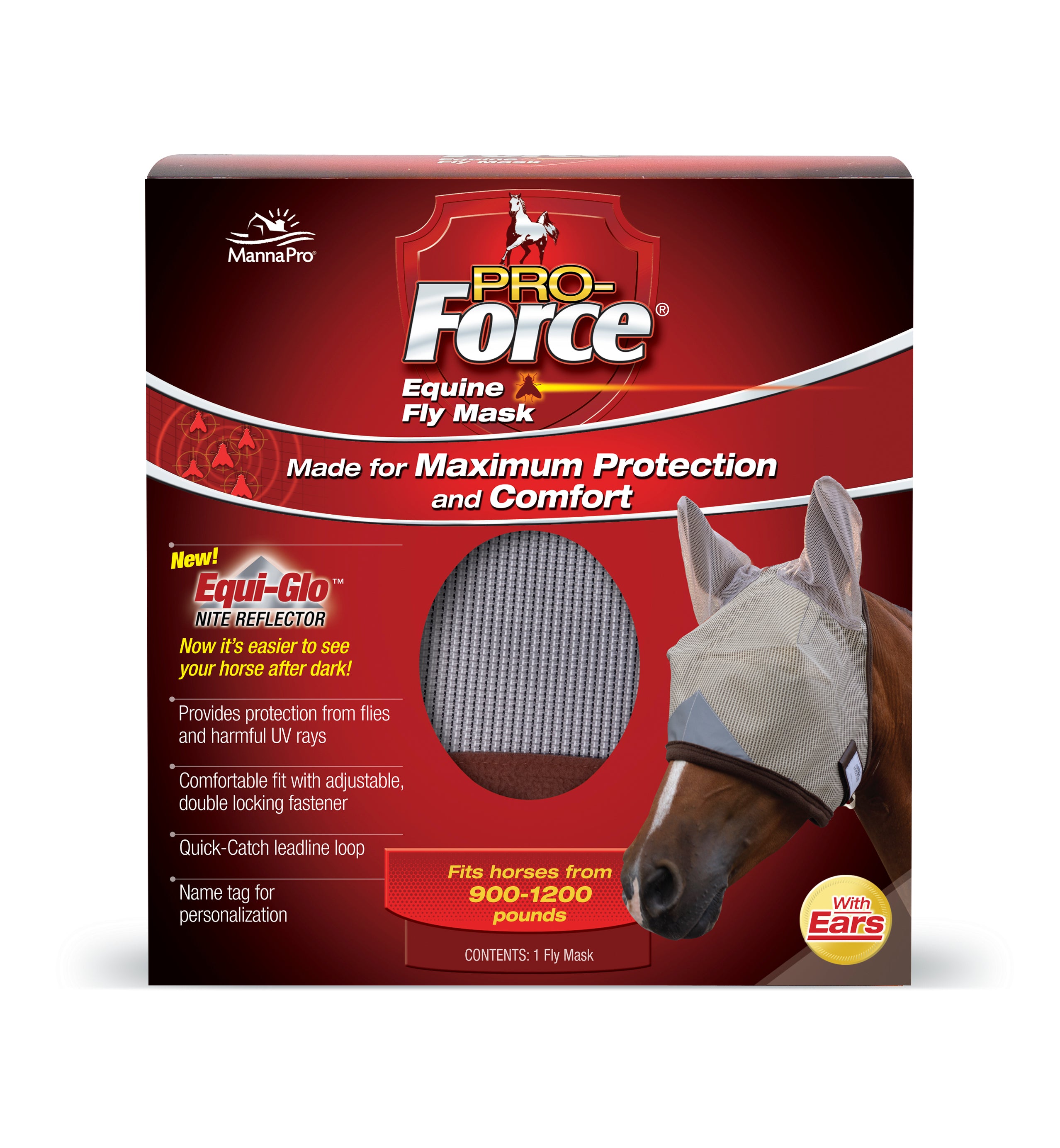 Pro-Force® Fly Mask | MannaPro