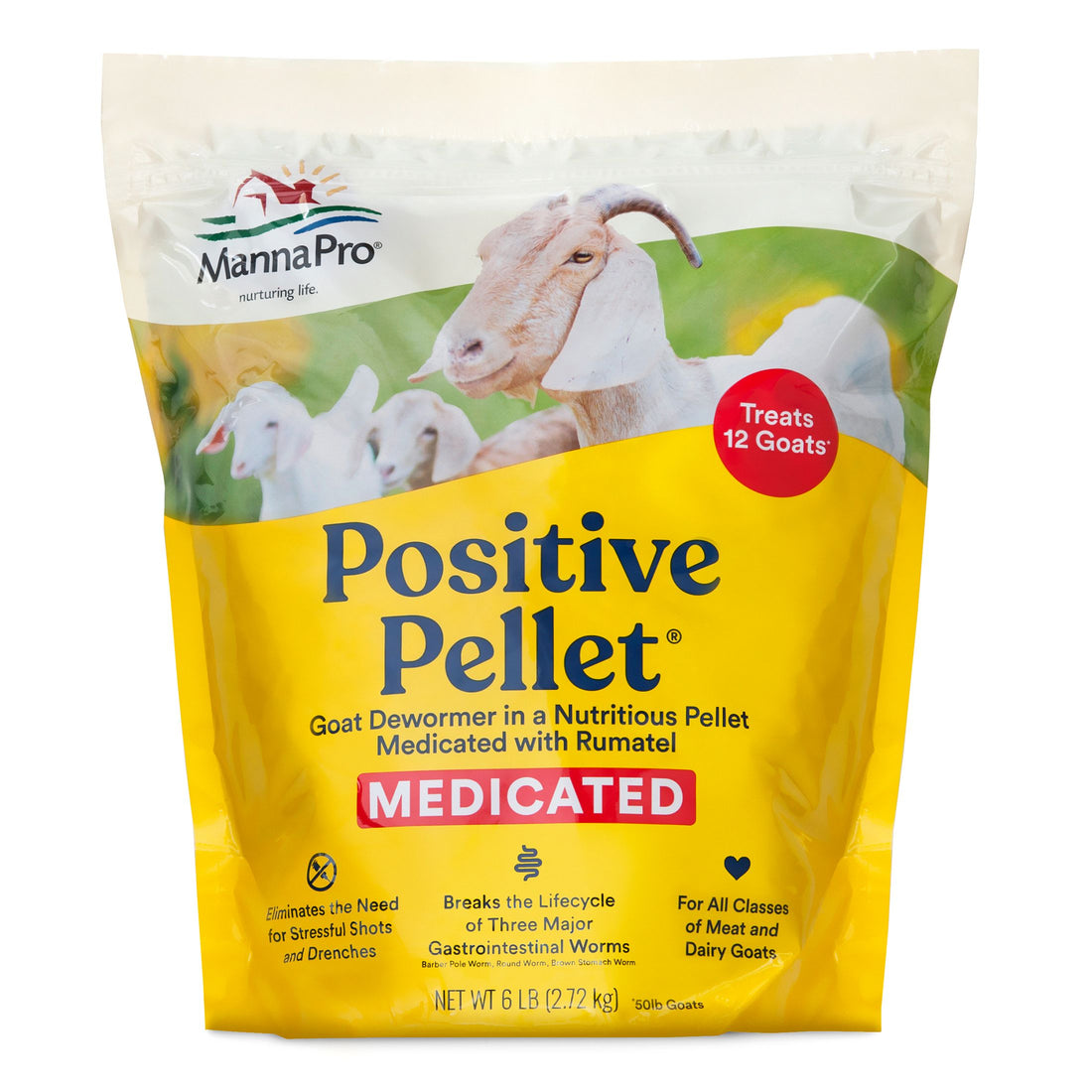 Positive Pellet® Goat De-Wormer | MannaPro